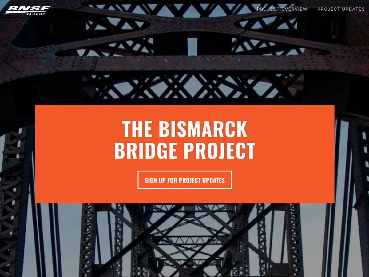 Homepage - Bismarck Rail Bridge Project | BNSF